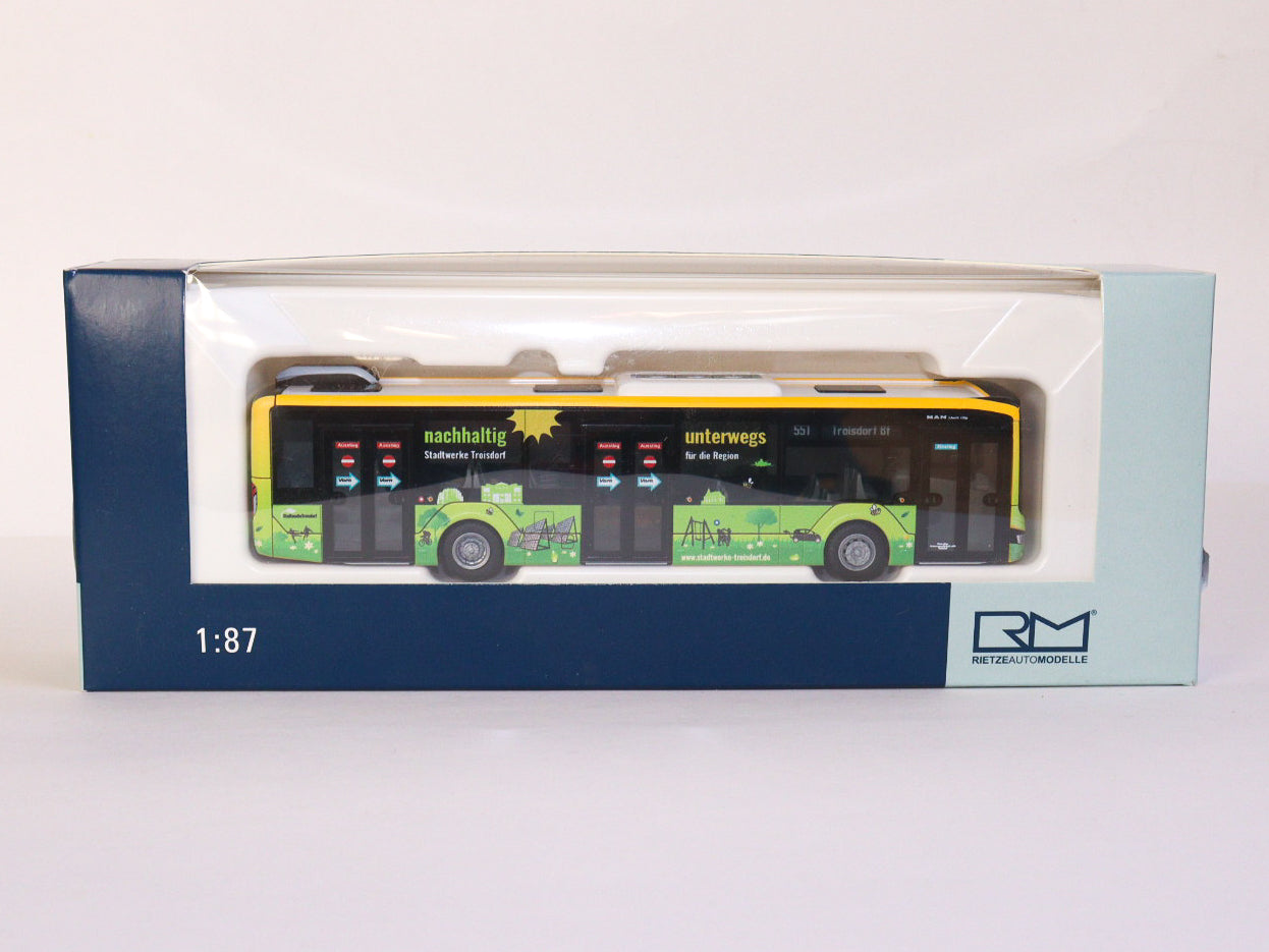 Rietze MAN Lion s City 12, RSVG - Nachhaltig unterwegs, 2018 Modellbus ...