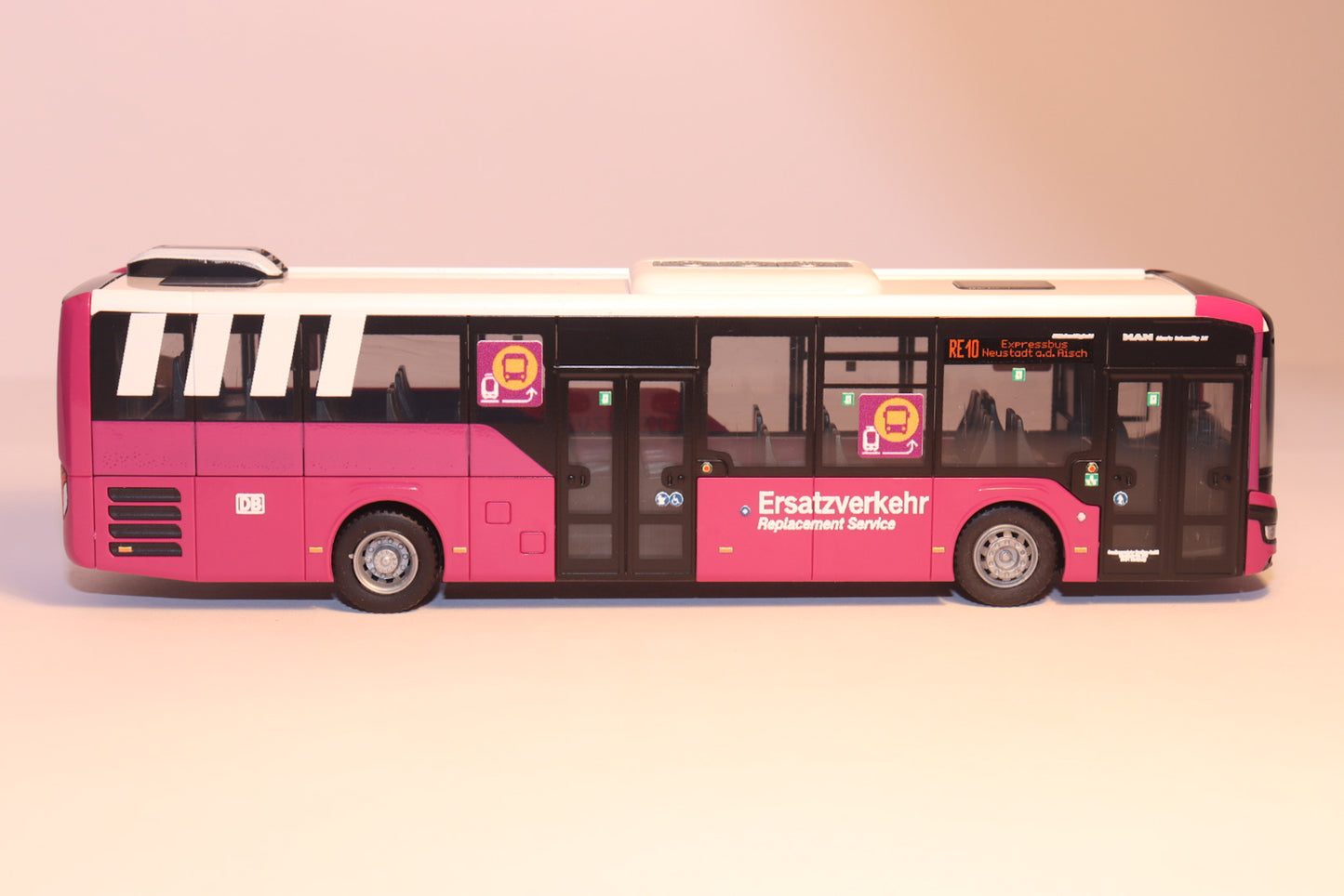 Rietze MAN Lion s Intercity LE, OVF Franken - Schienenersatzverkehr- S ...