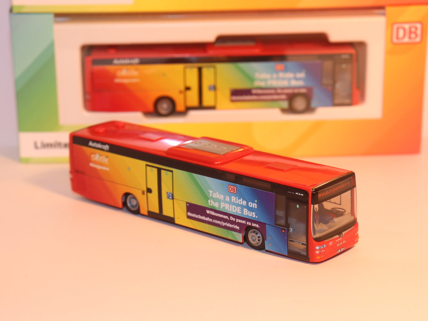 MAN Lion's City PRIDE Bus DB Autokraft Rietze Modellbus – Buswelt