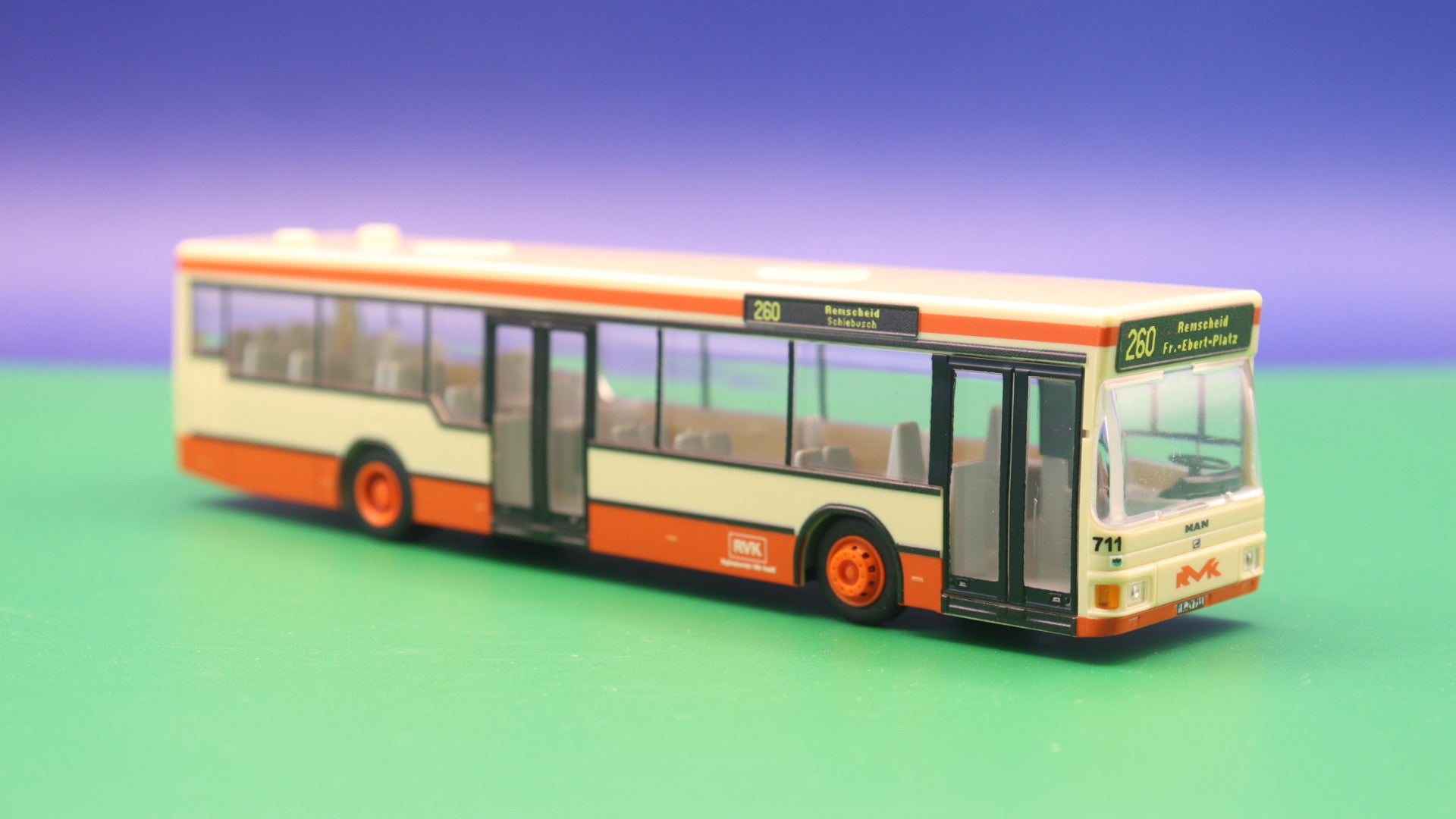 MAN NL 202 - RVK Köln Linie 260 - Modellbus Rietze 75028 – Buswelt